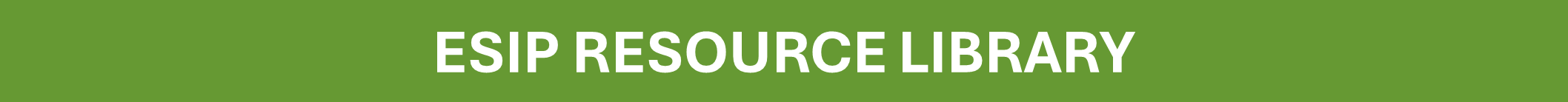 ESIP Resource Library | NJ OCE Web Site